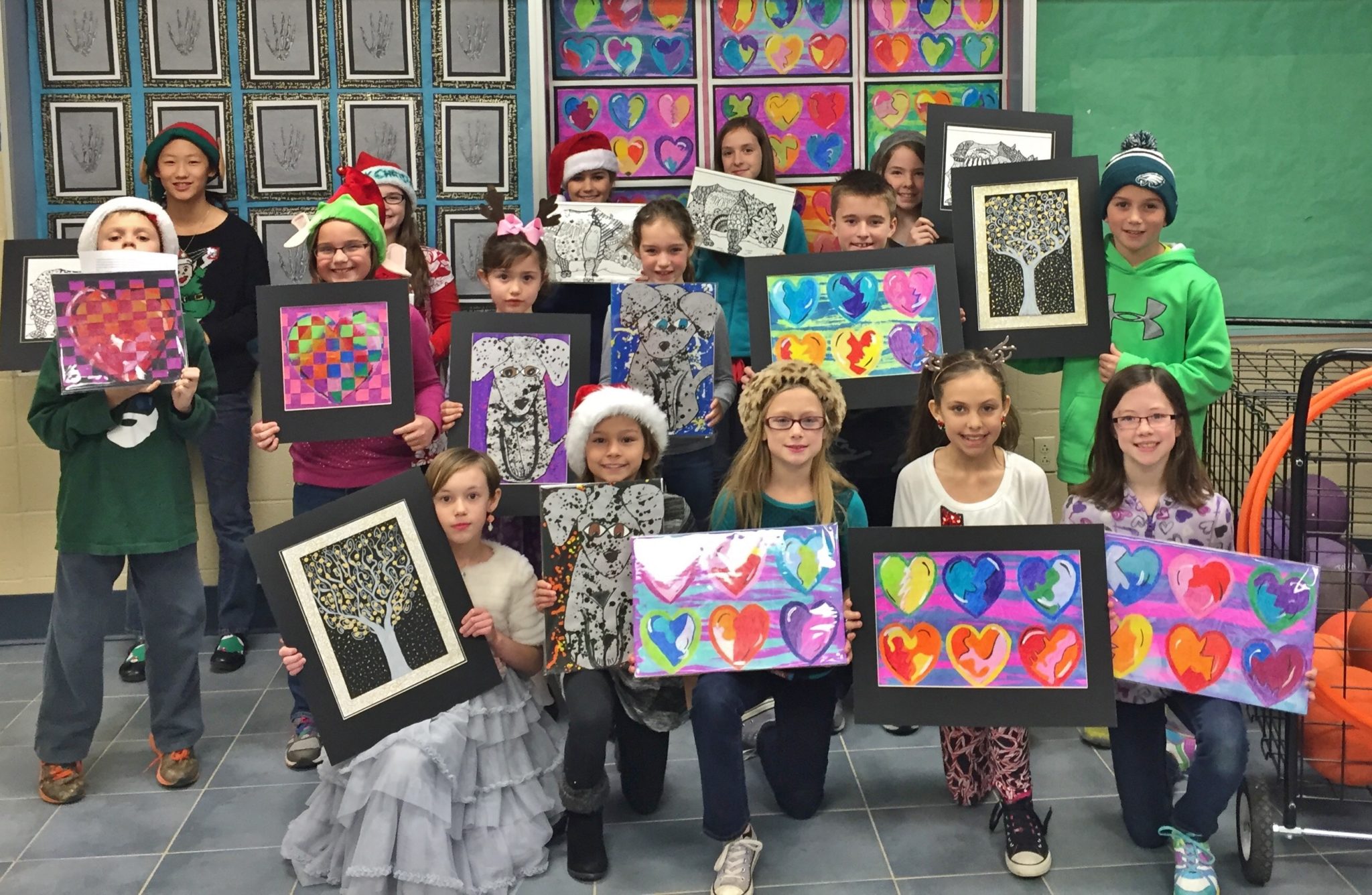 Central Manor student artwork in city gallery – Penn Manor School District