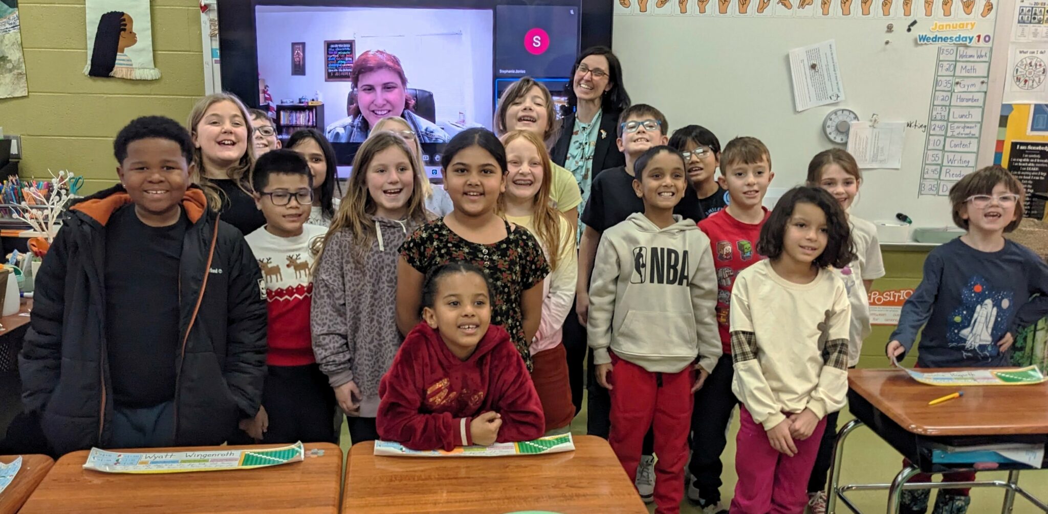 Hambright teacher shares her kidney donation experience with students ...